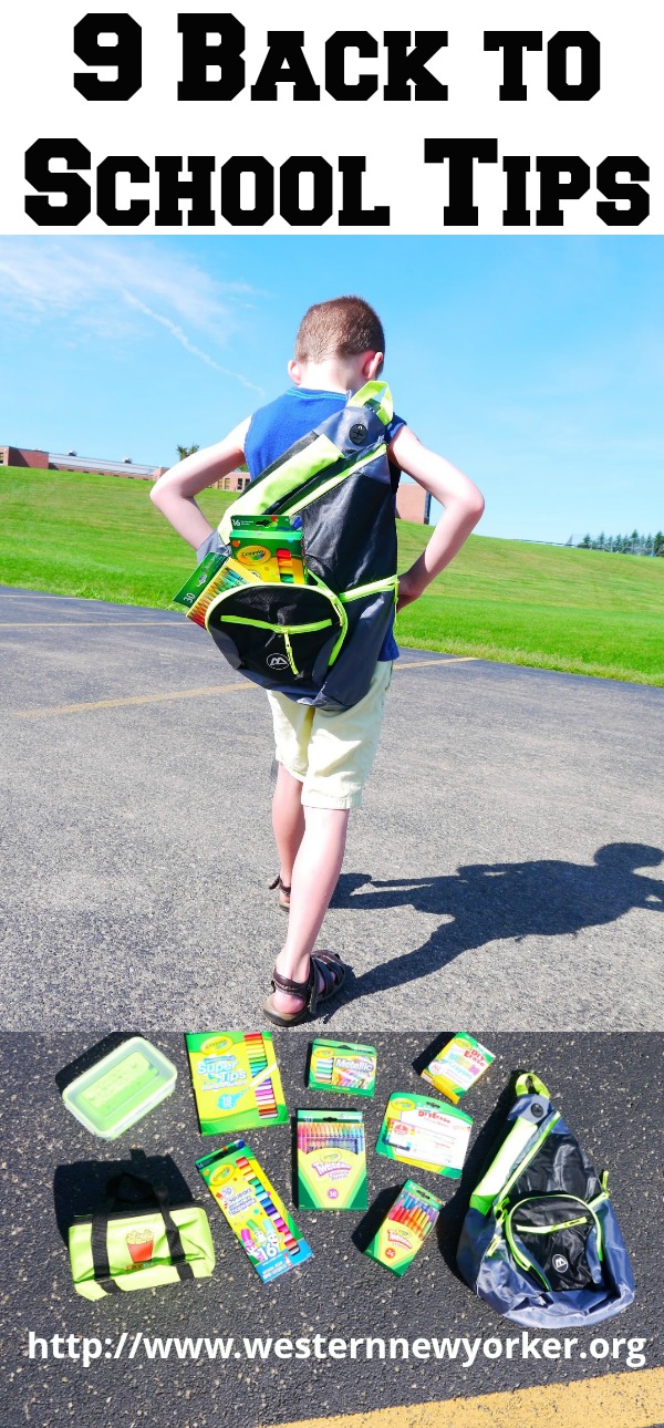 9 Back to School Tips - The Western New Yorker