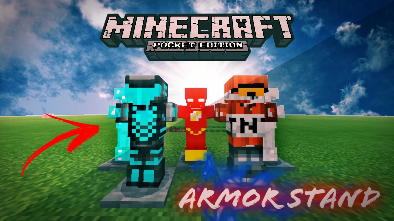 Armor Stand Mod - Minecraft PE (Suporte Para Armaduras de Outros Mods ...