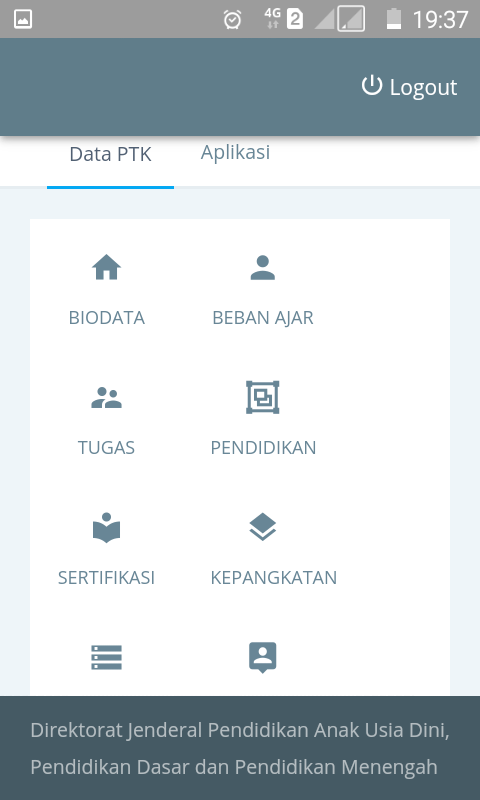 CEK DATA GURU DI WEB PTK DATADIK KEMDIKBUD - tasADMIN