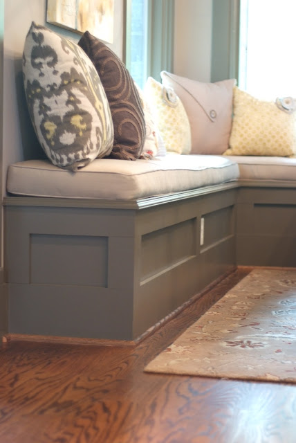 Kiwi Wood Werks & Designs: & Designs (custom breakfast nook bench)