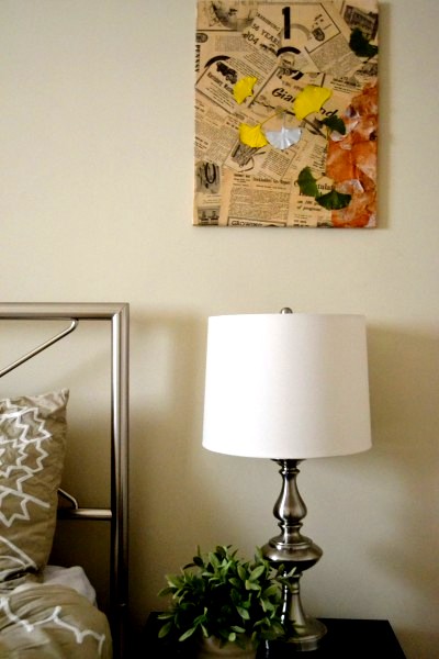 imprints handmade: Newspaper on the wall