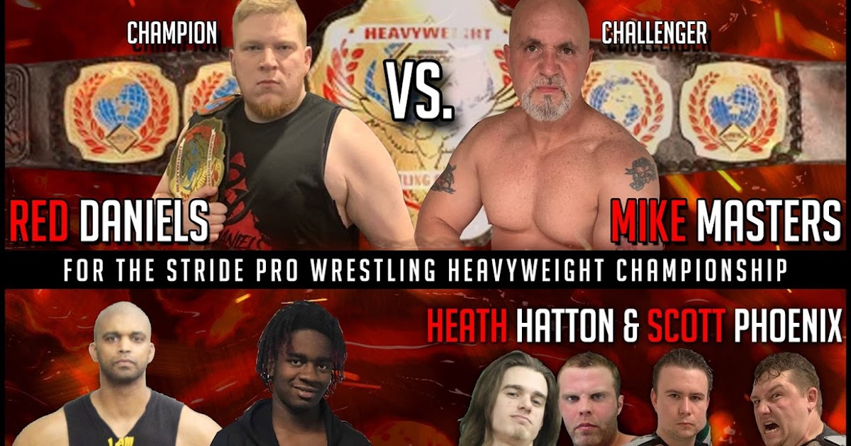 My 1-2-3 Cents : VIDEO: Red Daniels is ready for Mike Masters