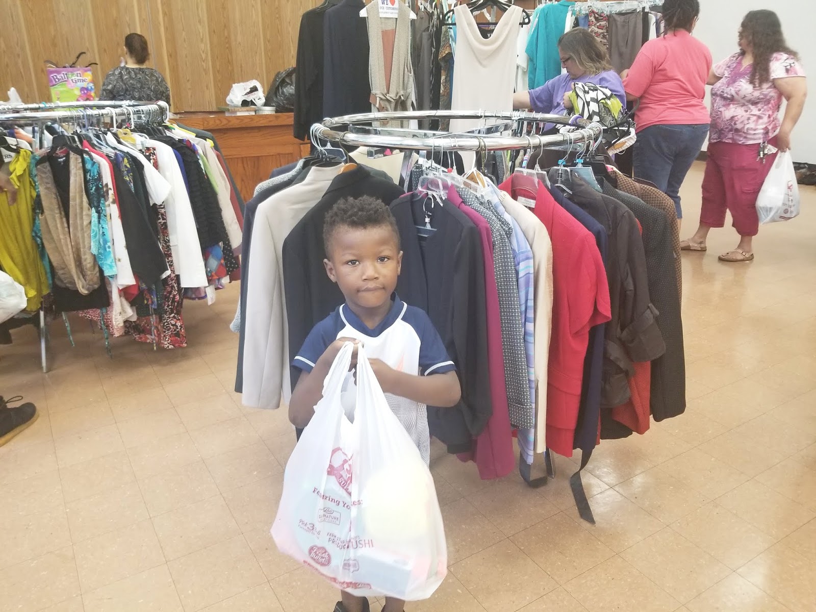 Digital Notebook: Bethel Clothing Give-Away Helps 100 Families