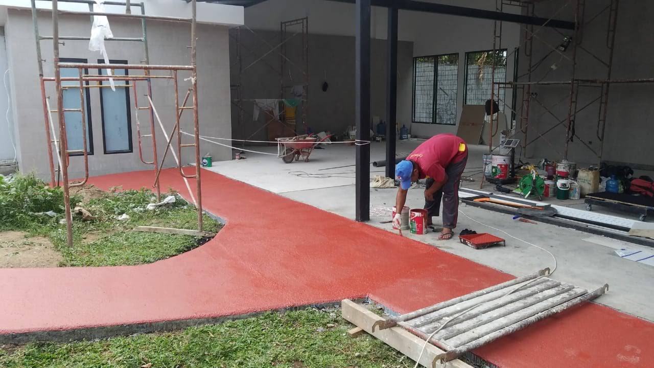 Rubber Flooring untuk Jogging Track Rumahan - Kramed | Karpet Sapi ...