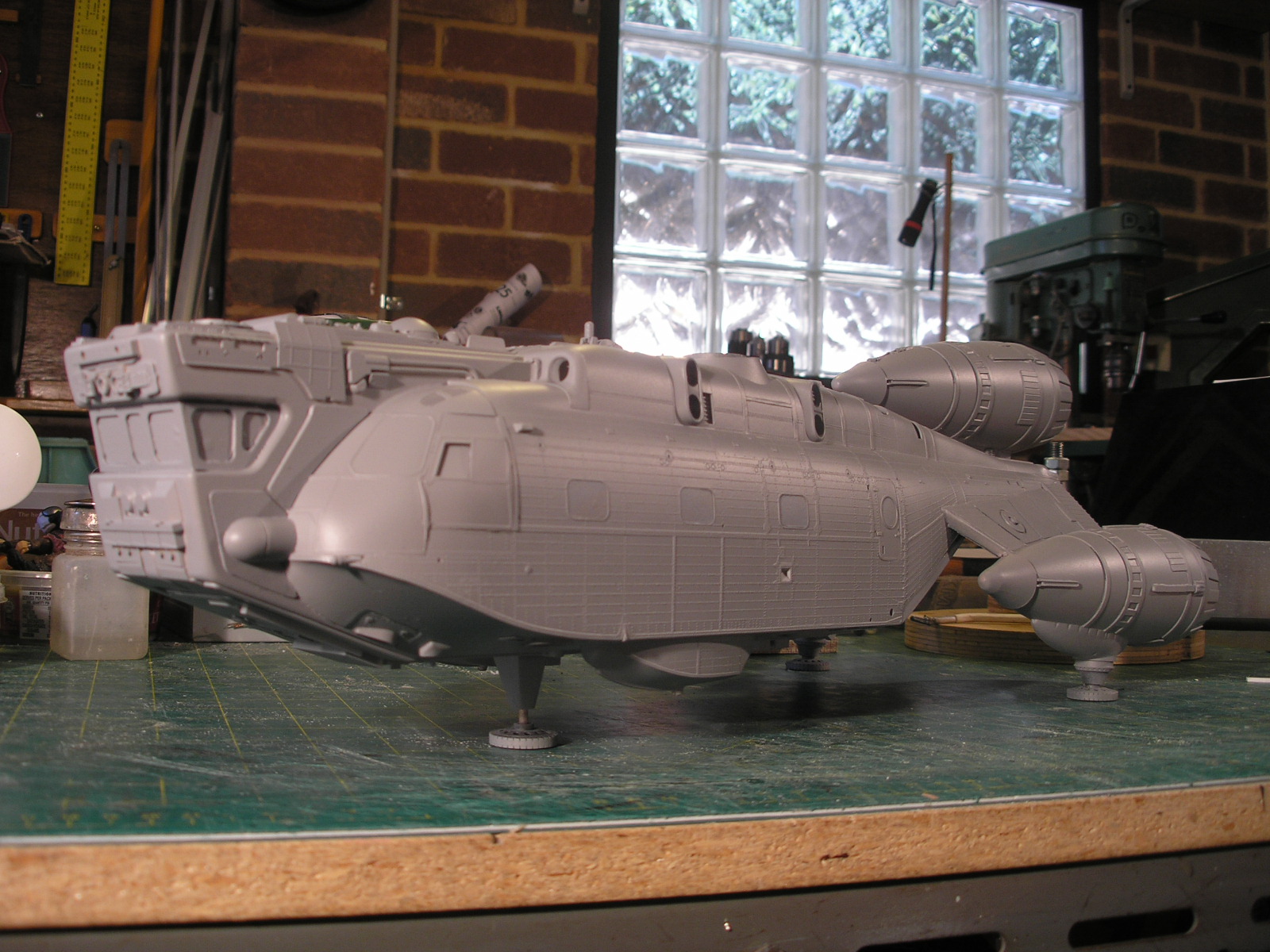 RC Sci Fi: Kit Bash Shuttlecraft part 3