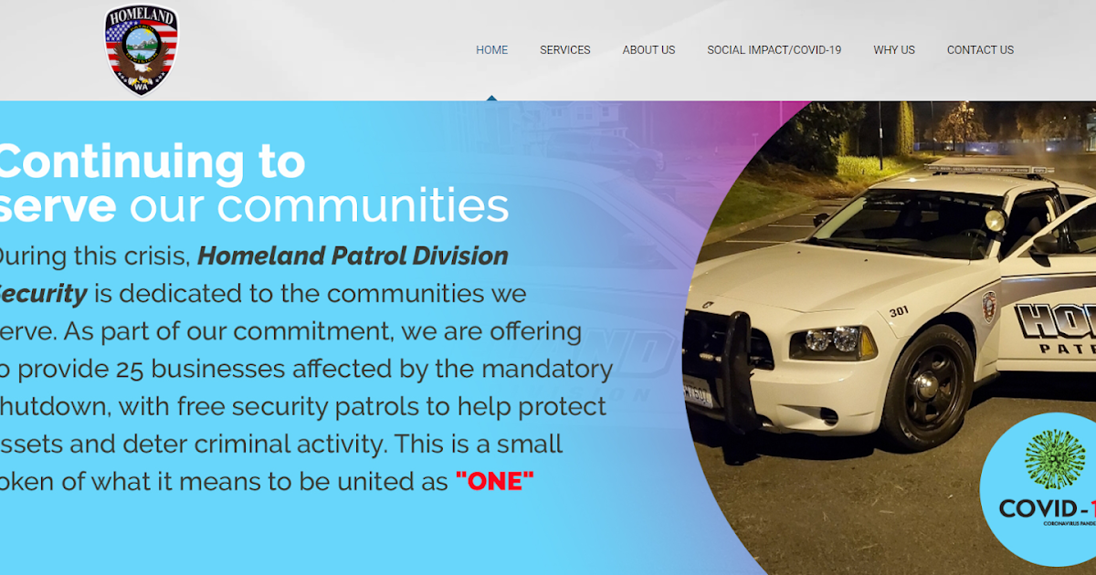 Security Guard Company in Seattle & Homeland Patrol Division