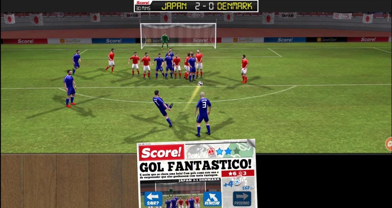 Score World Goals com Brasileirão, Copa do Mundo e muito mais