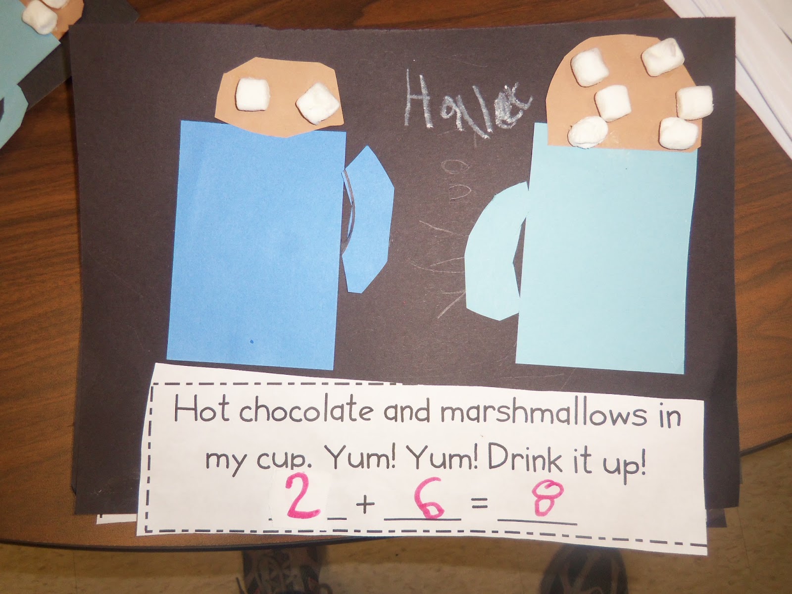 Mrs. Wood's Kindergarten Class: Hot Chocolate Math!