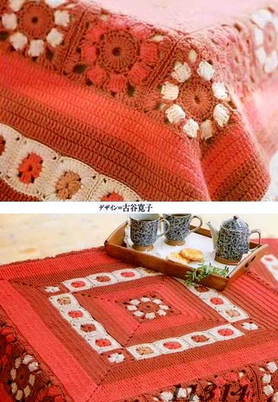 MES FAVORIS TRICOT-CROCHET: Modèle gratuit : Un plaid au crochet et son ...