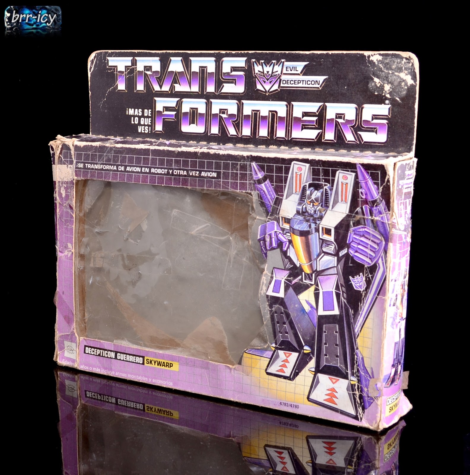 Brr-icy's Transformers Reviews: IGA Plasticos (Mexican) Skywarp