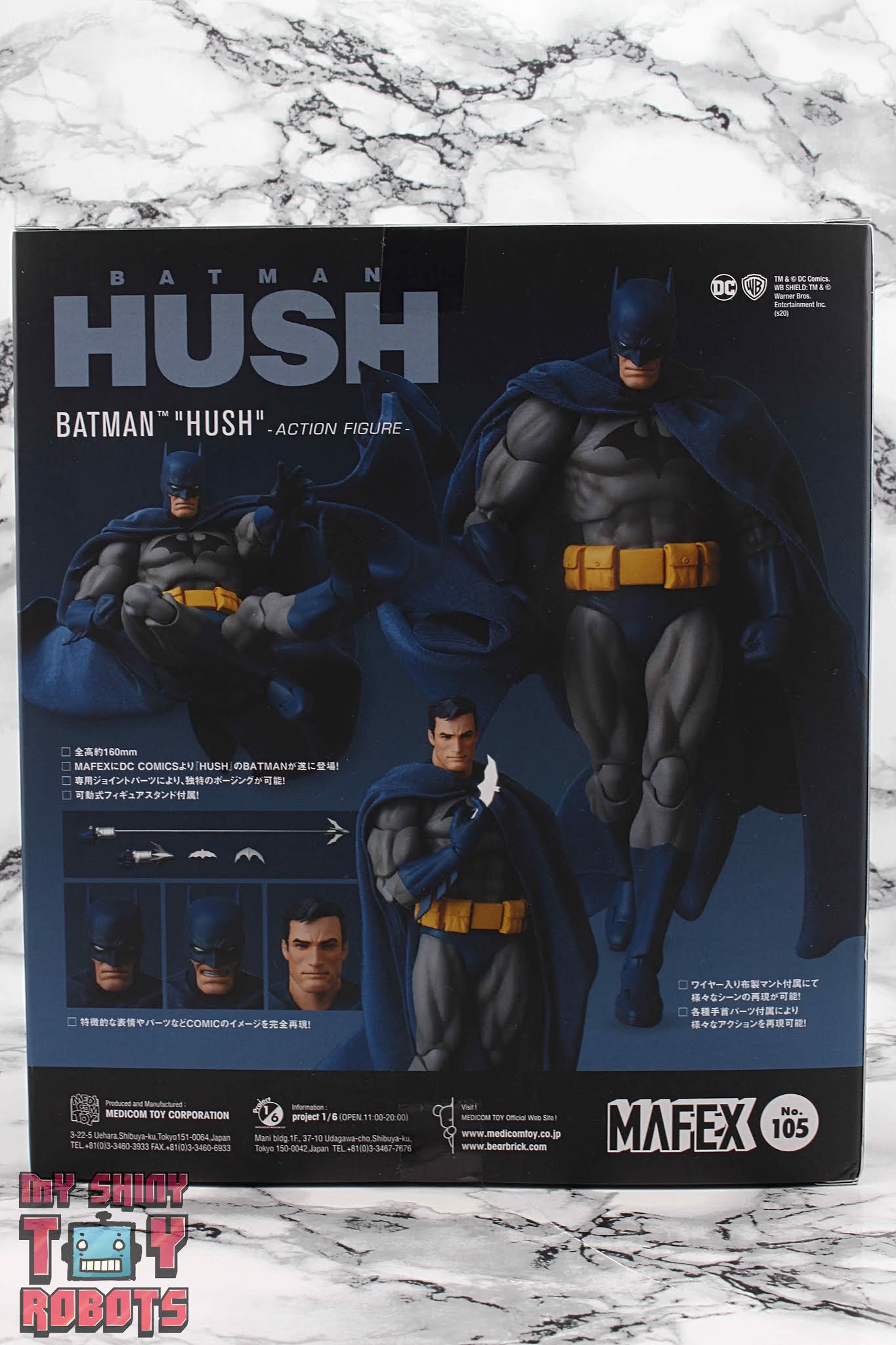 My Shiny Toy Robots: Toybox REVIEW: MAFEX Batman (Batman: Hush)