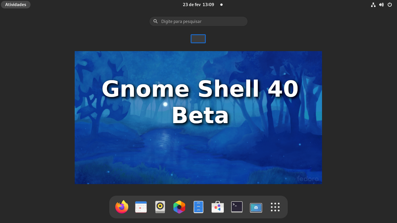 Gnome Shell 40 Beta chega ao Fedora Linux