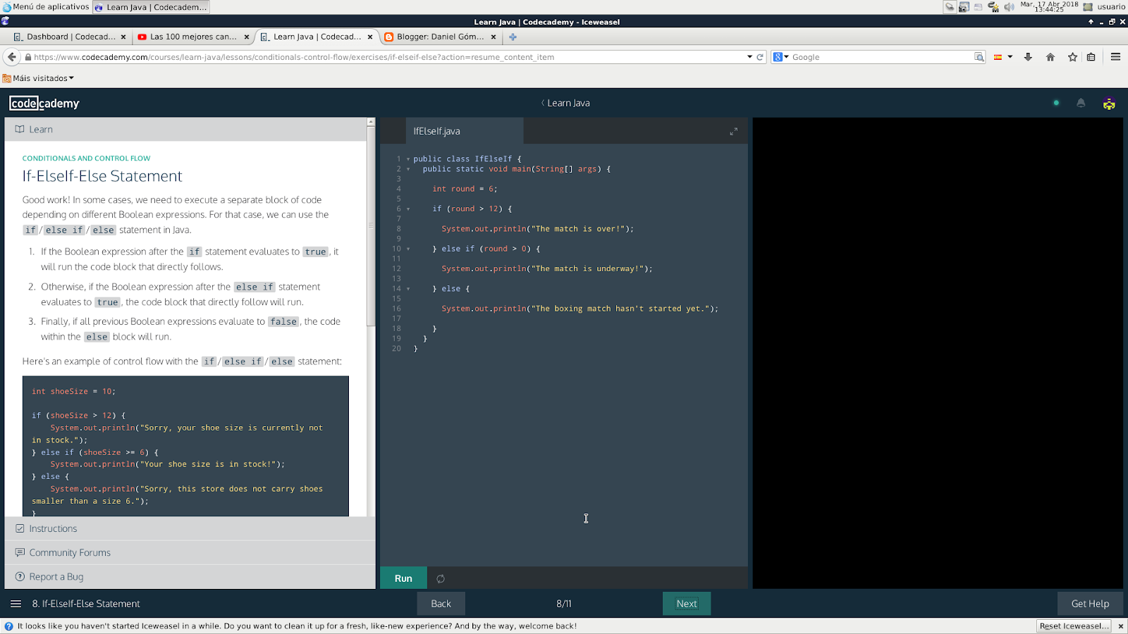 Java 2: Conditionals and Control Flow