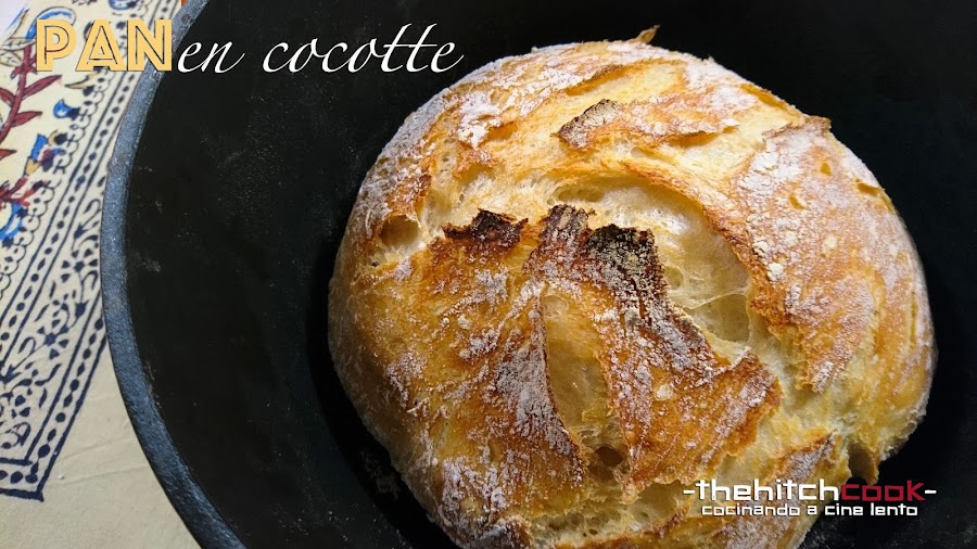 Pan en cocotte (Receta sin amasar de pan casero) | Cocina