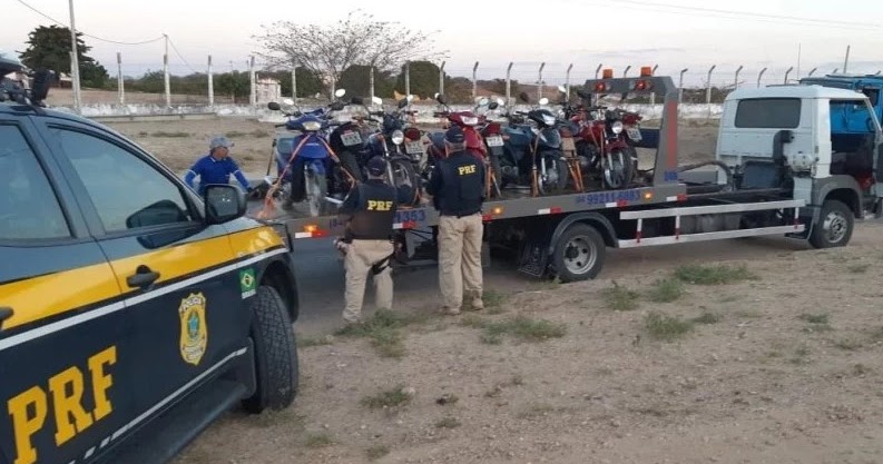 OPERAÇÃO "TRÂNSITO SEGURO" DA PRF APREENDE 55 MOTOS E CINQUENTINHAS ...