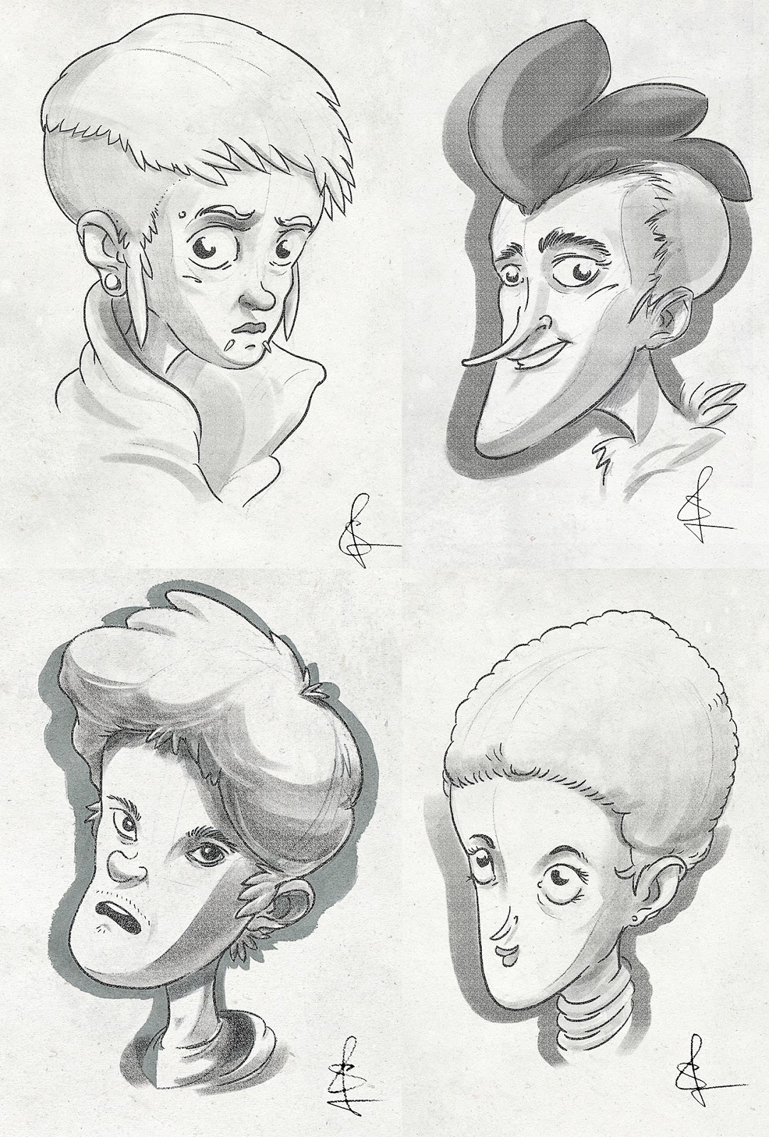 STEPHAN GÜNTHER : random character sketch