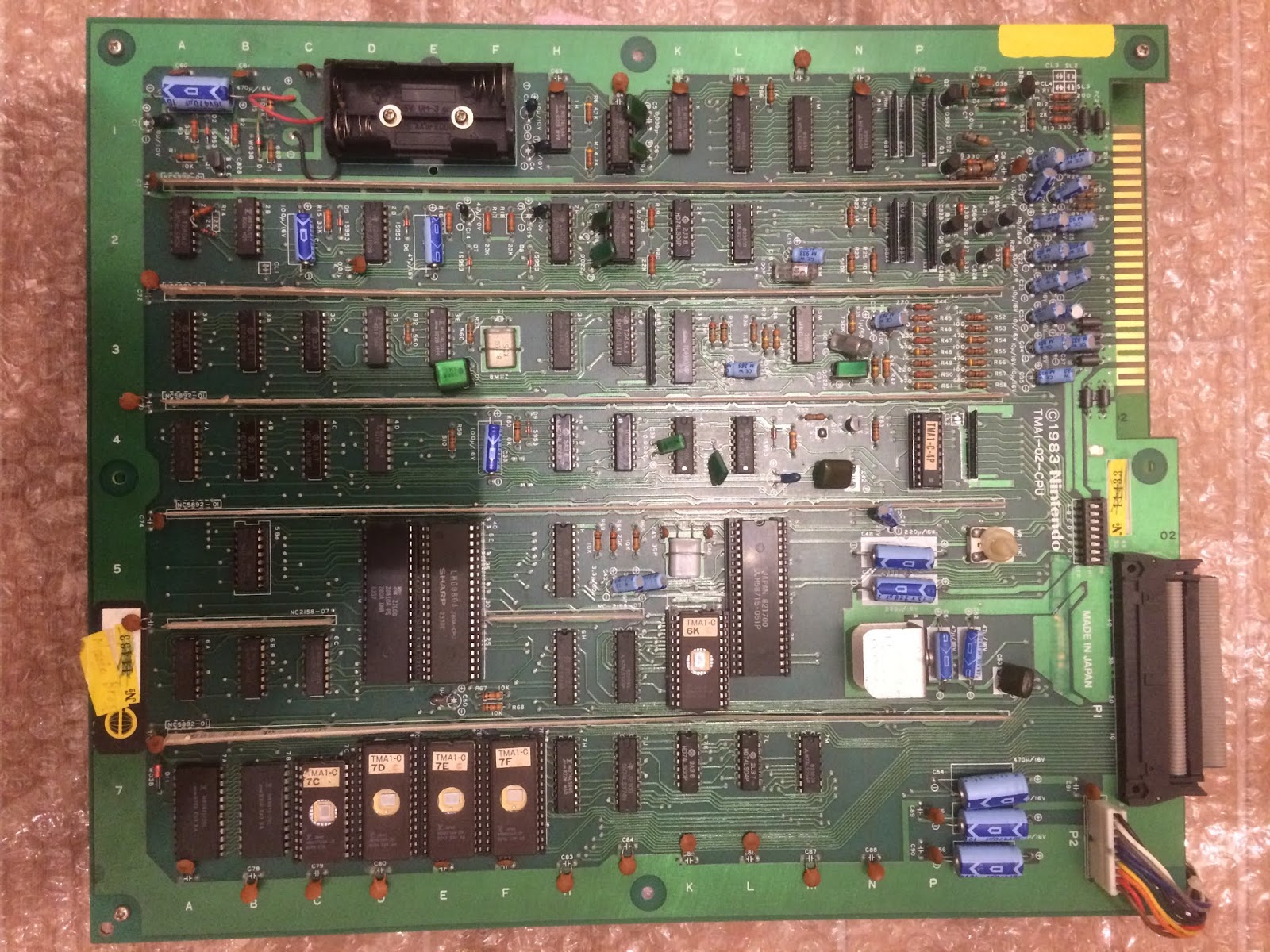 Arcade PCB Fever: Mario Bros by Nintendo