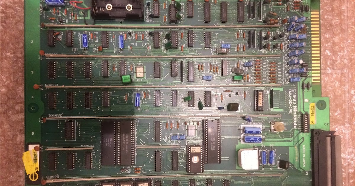 Arcade PCB Fever: Mario Bros by Nintendo