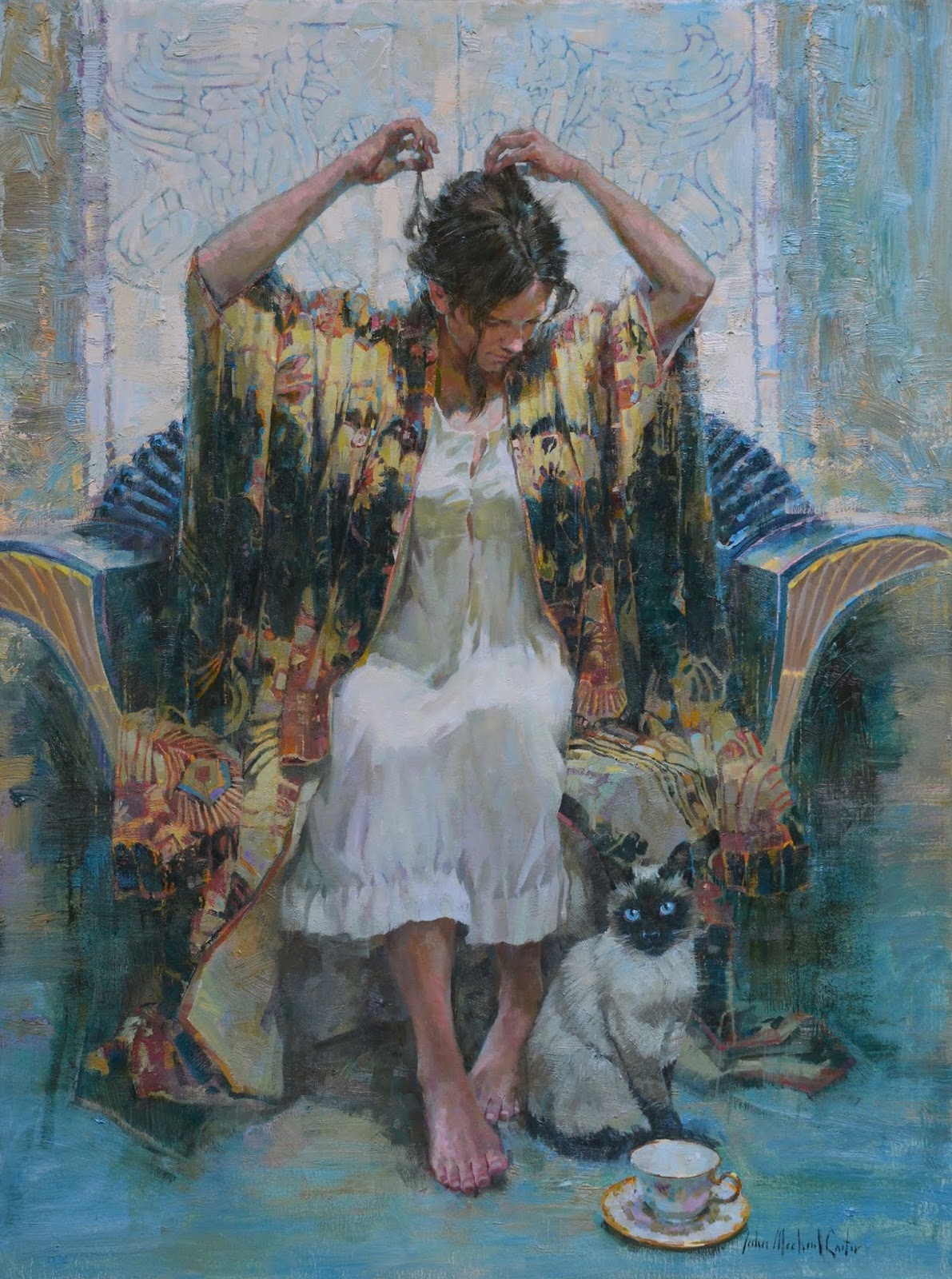 John Michael CARTER Part.2 | Catherine La Rose ~ The Poet of Painting