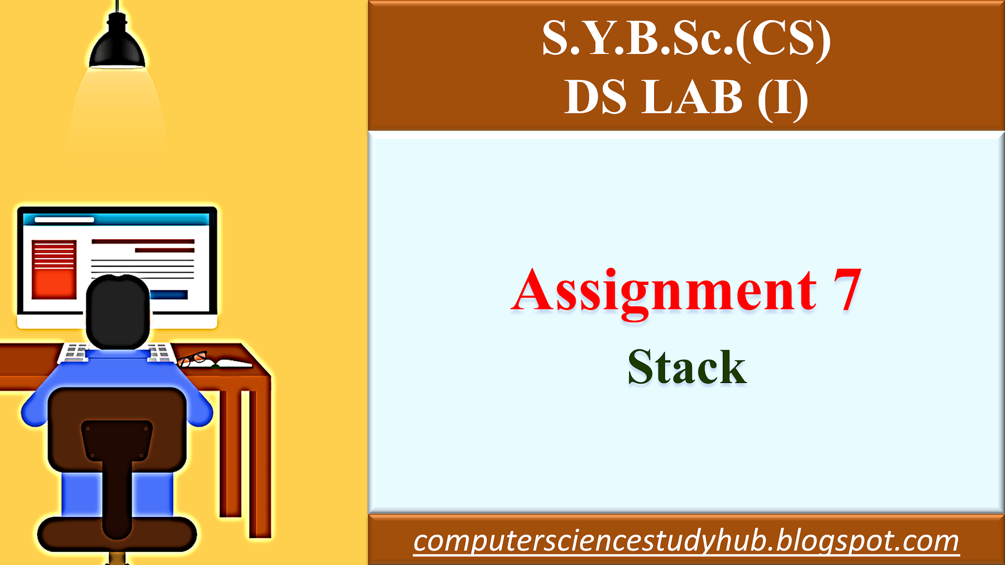 Ds I Assignment 7 Stack ~ Computer Science