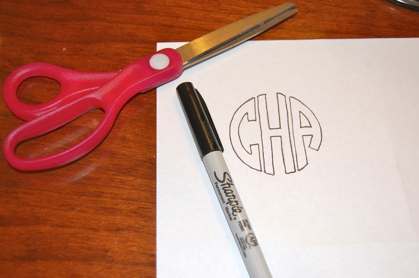 CARLY DIY Monogrammed T-Shirt