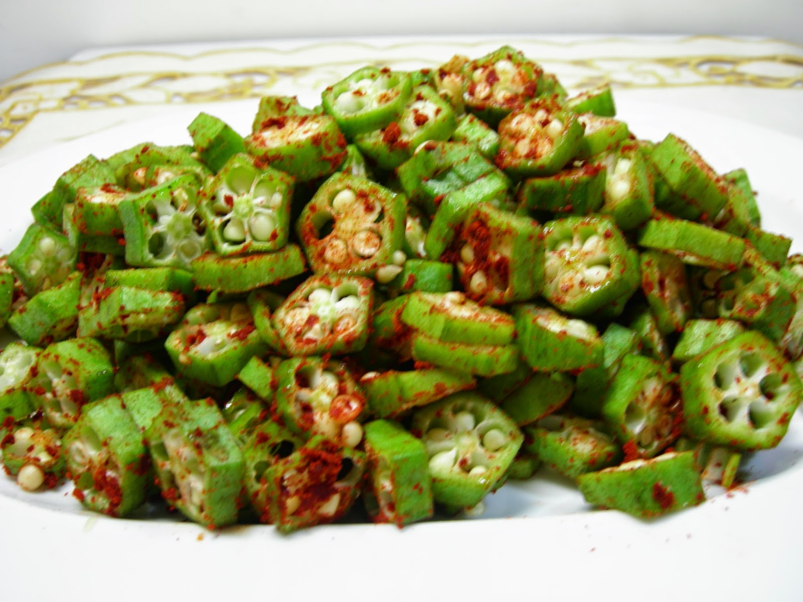 Simply Cooking and Health: Okra stir fry