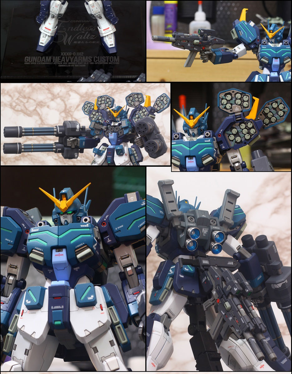 Custom Build: MG 1/100 Gundam Heavyarms Custom EW