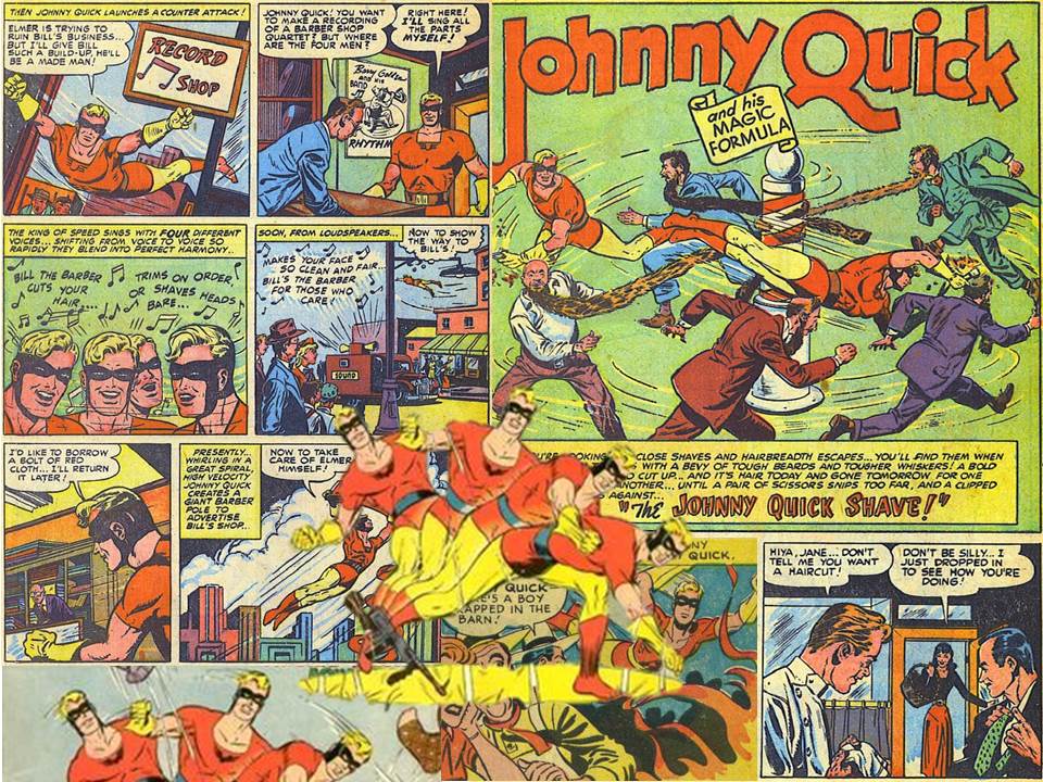 Dave's Comic Heroes Blog: Guide to Golden Age Tarantula, Johnny Quick ...