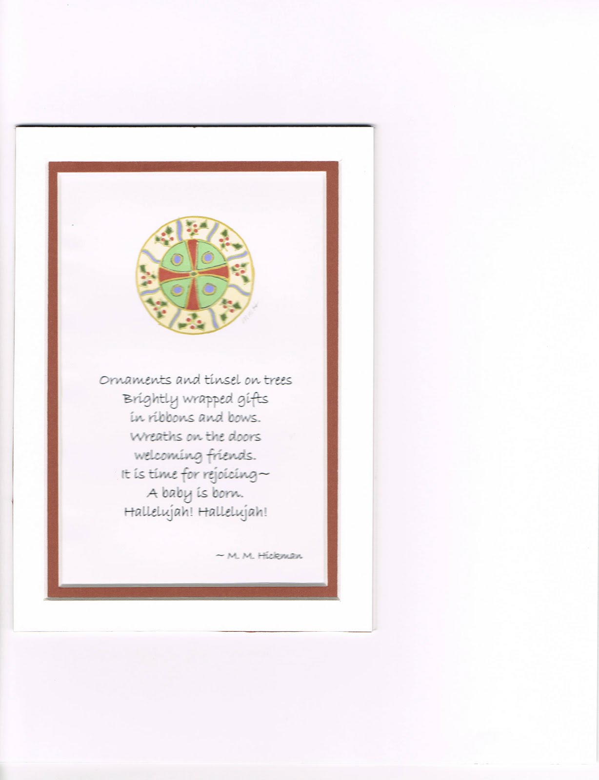 Mary Margaret's Mandalas: Original Poems/mandalas