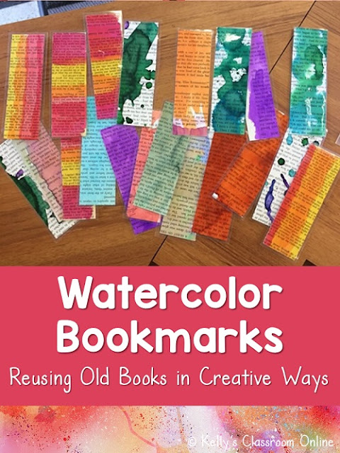 Kelly's Classroom Online: How to Upcycle and Reuse Old Books to Make ...
