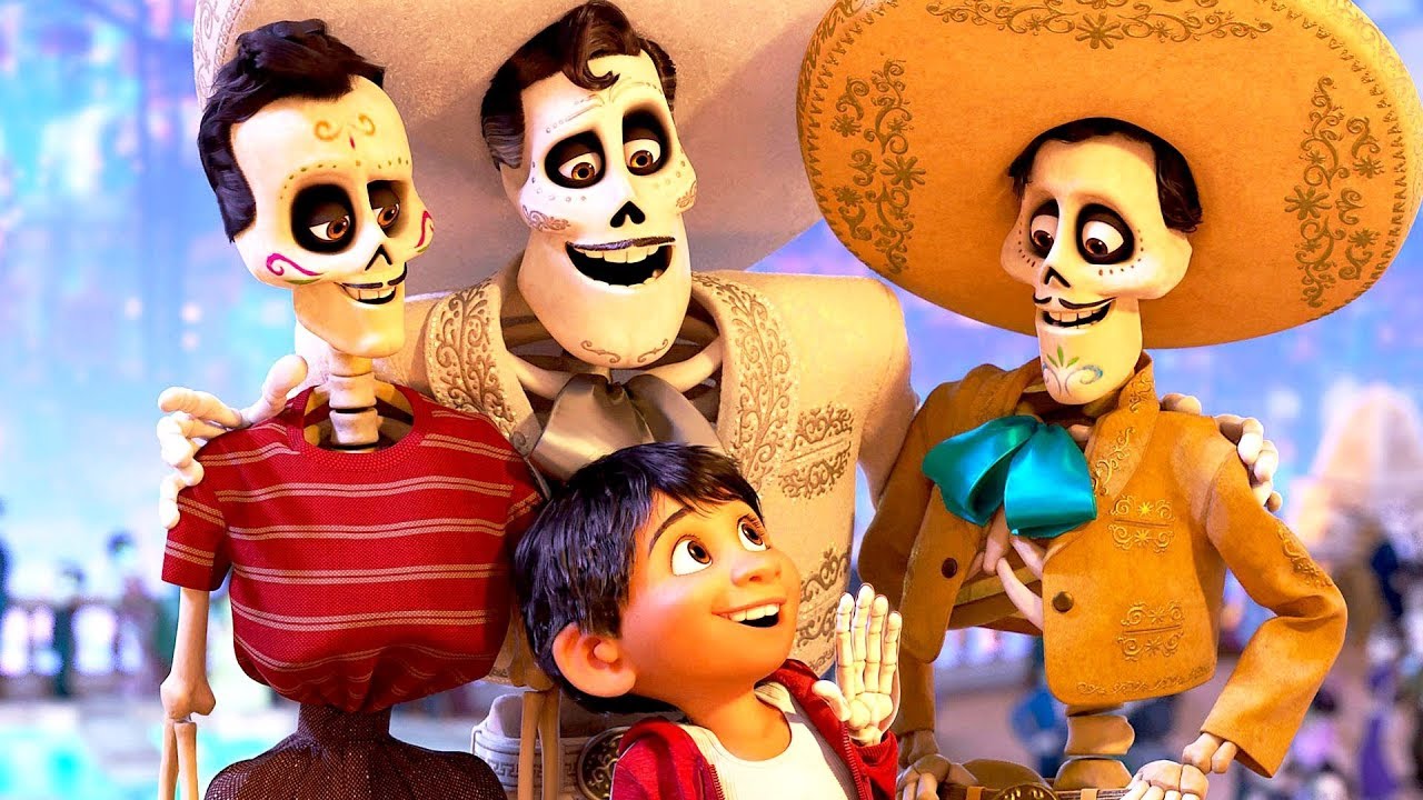 Logotipos de Coco la película: positivo, negativo, skull. Además ...