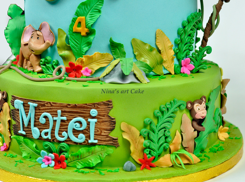 Nina's Art Cake: Tort Jungle book 2