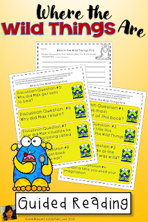 First Grade Love: 9+ Activities with Where the Wild Things Are!