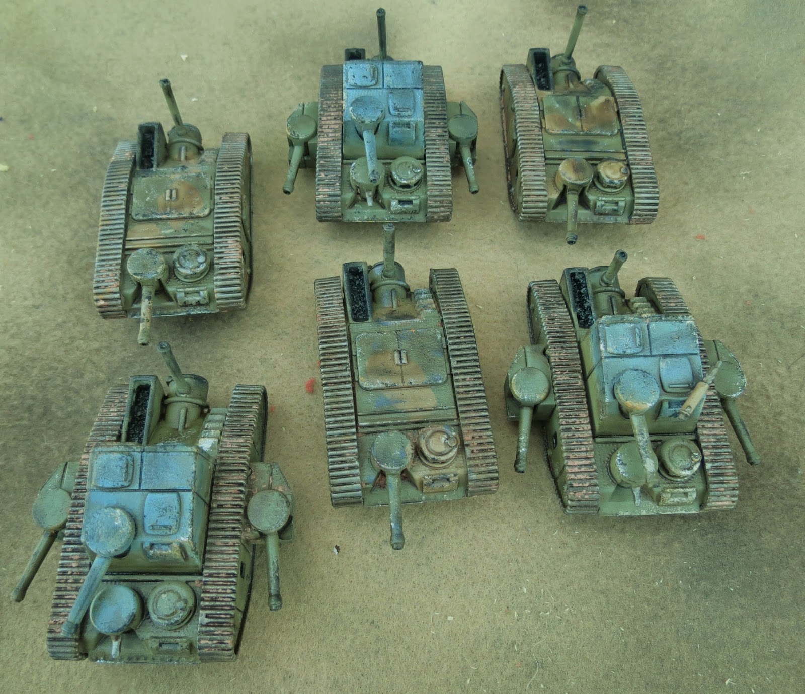 All Quiet on the Martian Front tanks and infantry | Lead Adventure Forum