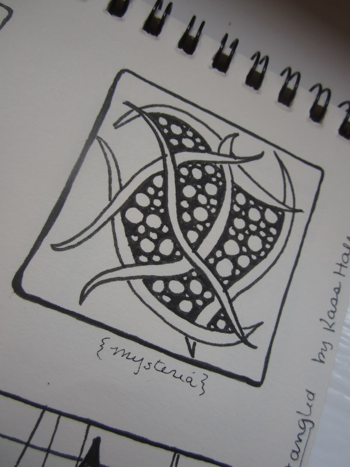 Drawing near: Zentangle Untangled