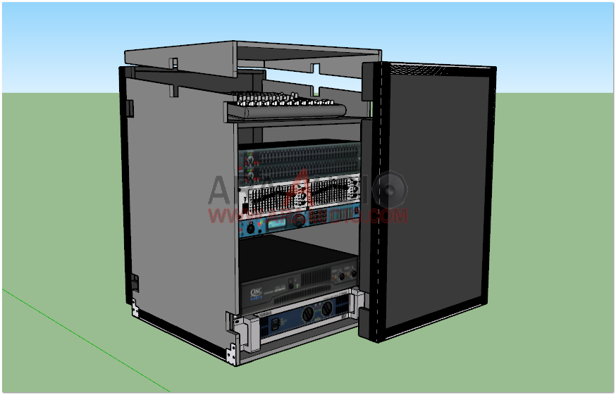 Ukuran Hardcase Accesoris Sound System Lengkap
