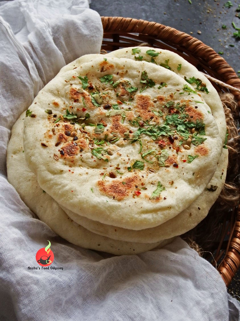 Bread Kulcha (Stove Top Recipe) | How to Make Bread Kulcha | Bread ...