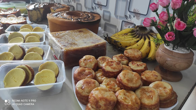 Kue khas Banjarmasin : Bingka Telur olahan Ibu Hj.Uning