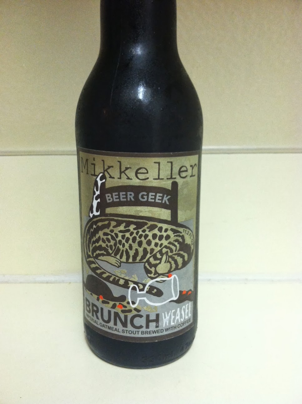 Walker's Top Beers: Mikkeller ApS - Beer Geek Brunch Weasel