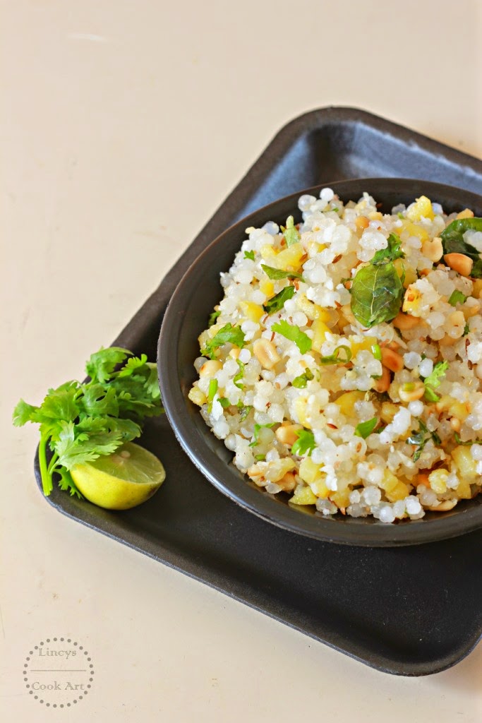 Sabudana Khichdi/ Sago Khichdi ~ Lincy's Cook Art