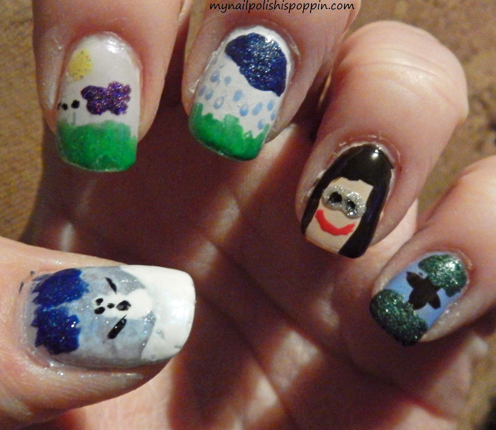 My Nail Polish Is Poppin': Spring Themed Nail Art