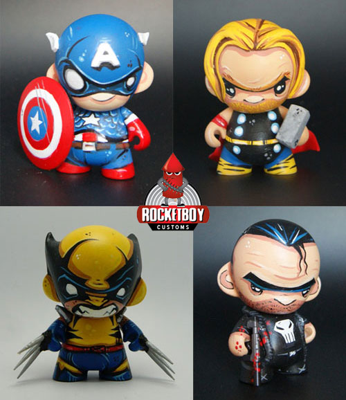 Custom-Feature: Marvel Micro Munnys by Rocketboy