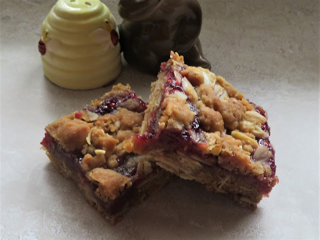 Raspberry Jam Bars | The English Kitchen