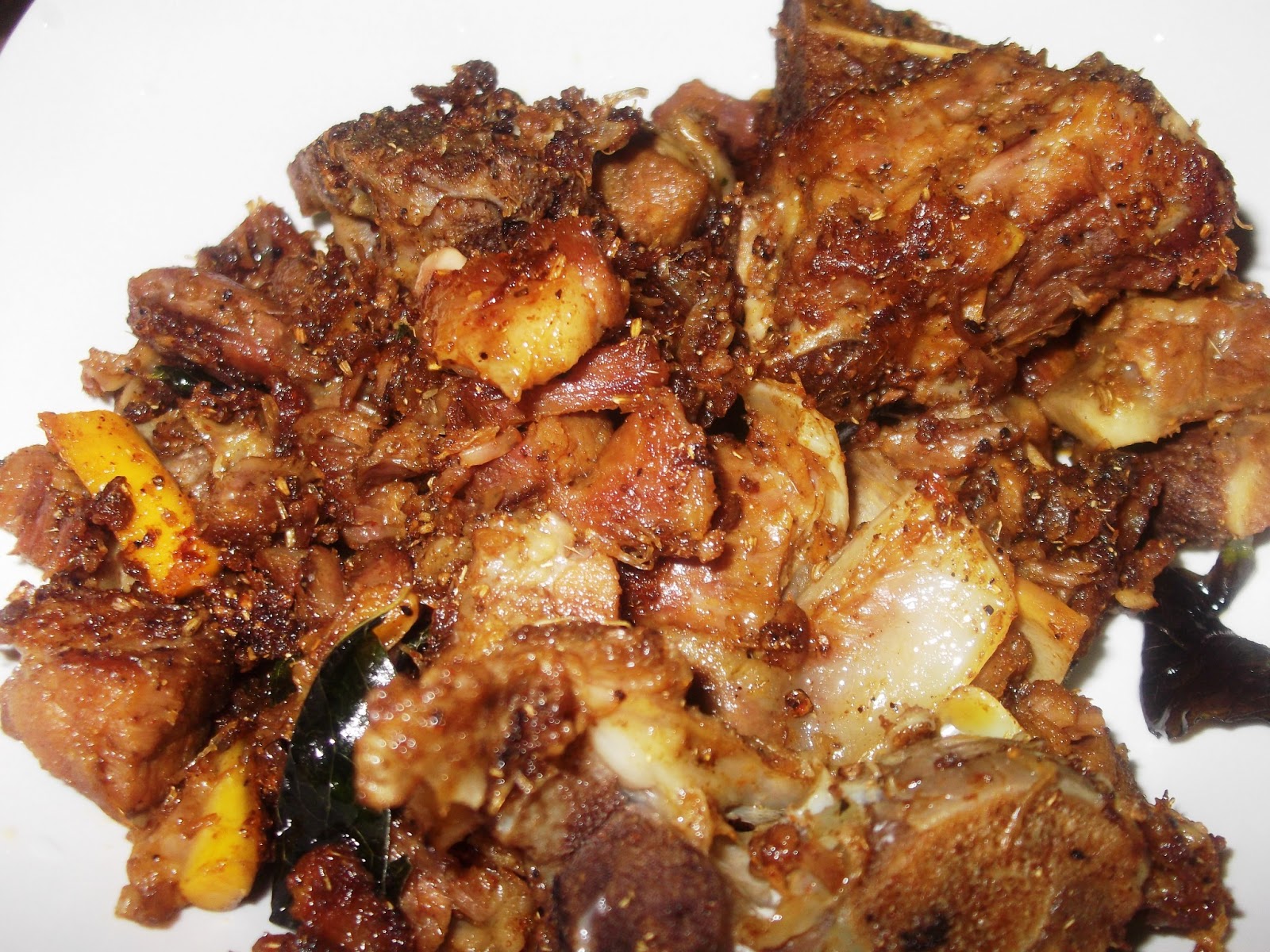 Shaain's Cooknotes: Mutton Fry