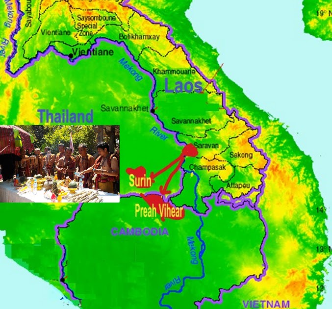 Ethnic origin of Kuy in Thailand
