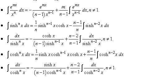 Alfi Blog: Integral Calculus - Reduction Formulas
