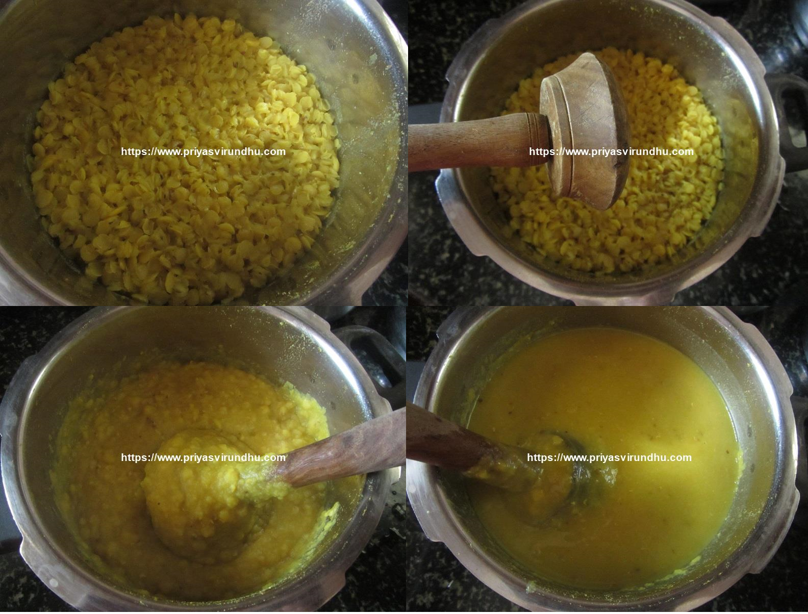 Priya's Virundhu: How to cook Thur Dal/ThoorDal/Thuvaram Paruppu ...