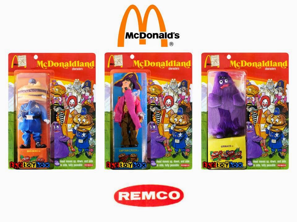 The Toy Box: McDonaldland Characters (AKA McDonaldland) (Remco)