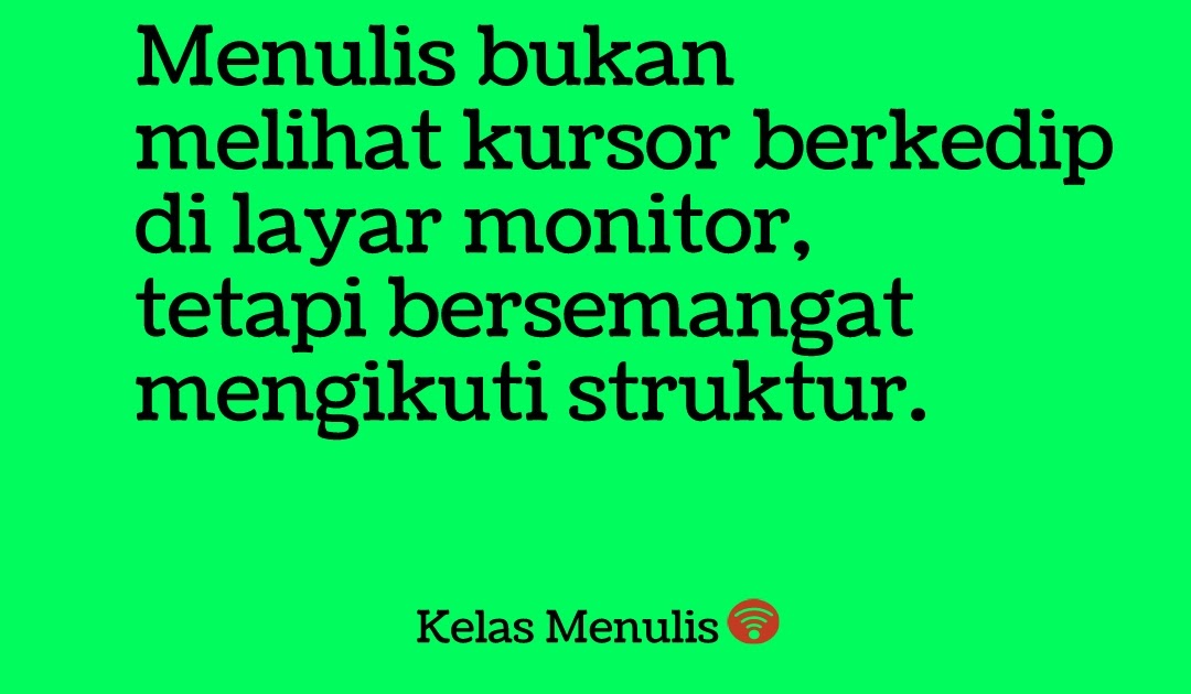 QUOTES MENULIS