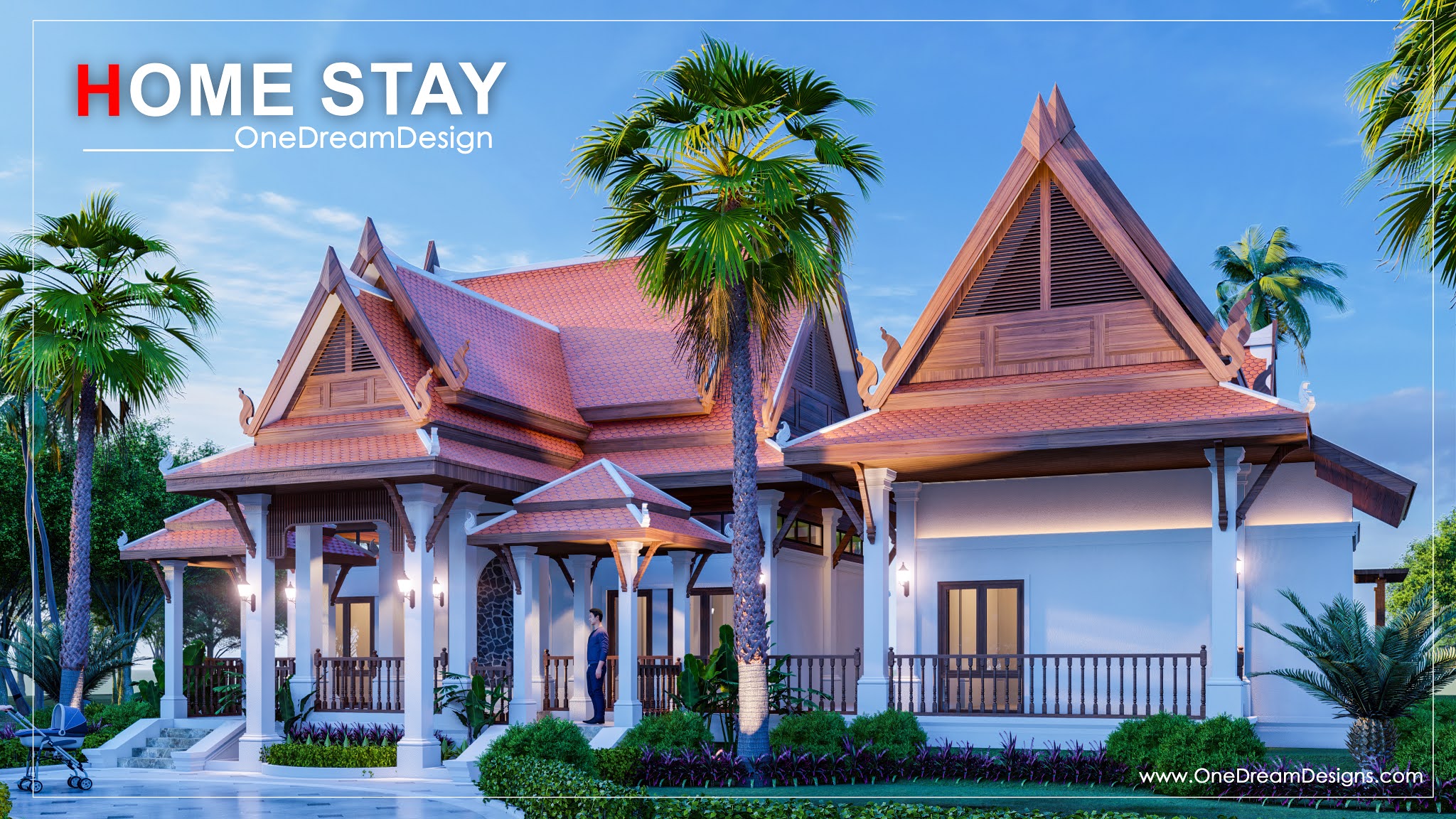 Project: Home Stay_Khmer Style (KH_ 002) - Onedreamdesigns